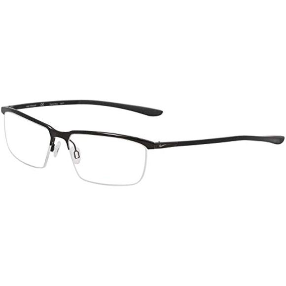 Nike | Accessories | New Nike 67 003 Black Titanium Eyeglasses 59mm ...